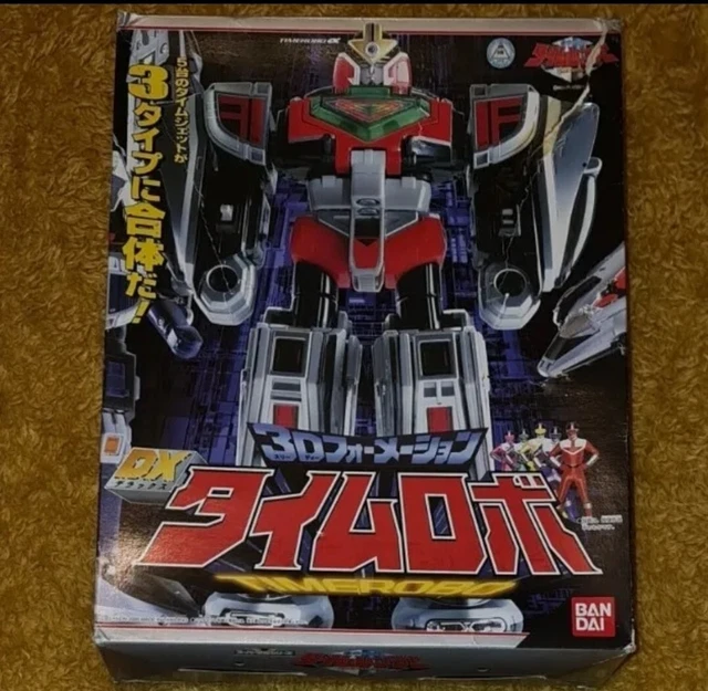 POWER RANGERS TIME Force Megazord aka Time Robo from Mirai Sentai ...