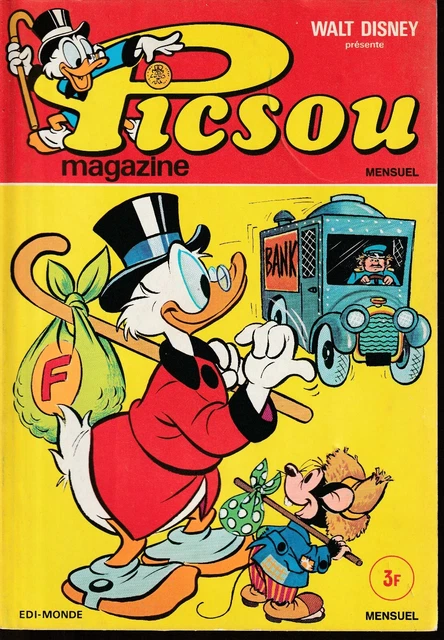 PICSOU MAGAZINE NUMÉRO 32 De Octobre 1974. Bien Lire L'annonce Merci ...