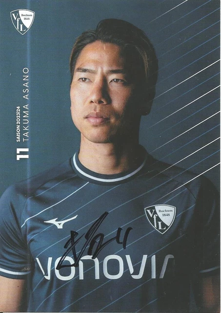 TAKUMA ASANO - VFL Bochum - Saison 2023/2024 - Autogrammkarte EUR 1,50 ...