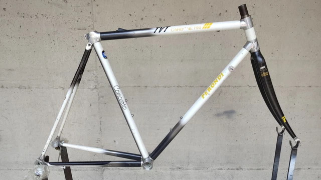 TVT - CARBON and Aluminum Road Frame (size 53) 80s - Racing Frame £261. ...
