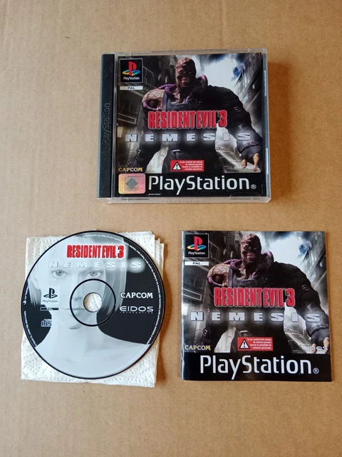 RESIDENT EVIL 3 Nemesis - PlayStation PS1 - Complet - TBE - FR EUR 40 ...