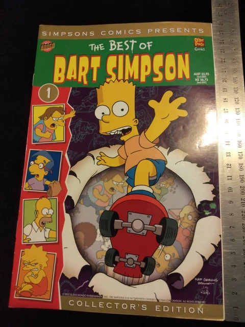 THE BEST OF Bart Simpson Simpsons Comic book Issue Number #1 ...