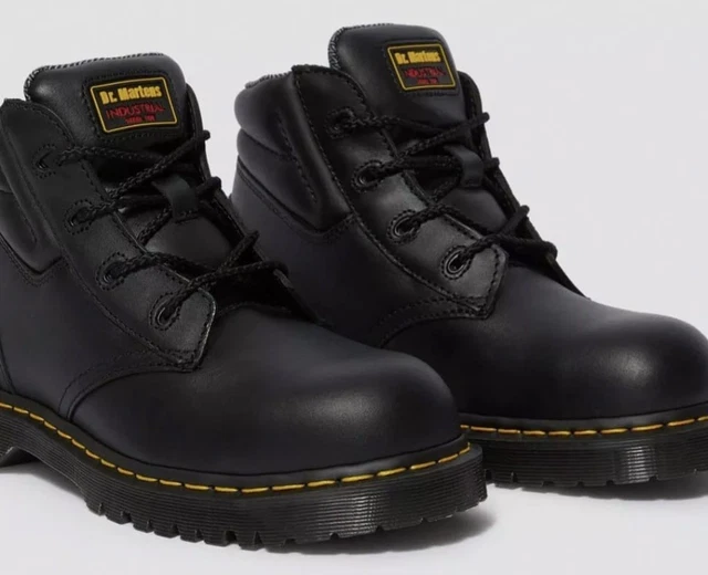 DR MARTENS DOCS DMs Icon 7B09 SSF Steel Toe Cap Work Safety Boots ...