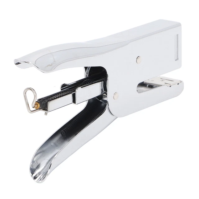 STAPLER 50 SHEETS Large Capacity Metal Desktop Handheld Paper Stapler ...