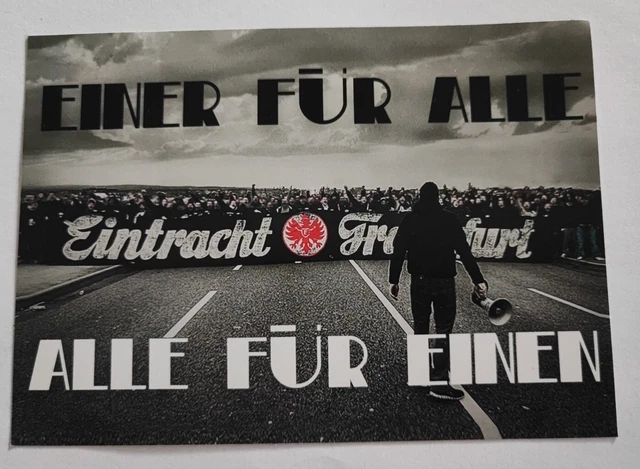 EINTRACHT FRANKFURT AUFKLEBER Sammlungsauflösung SGE Sticker Ultras ...