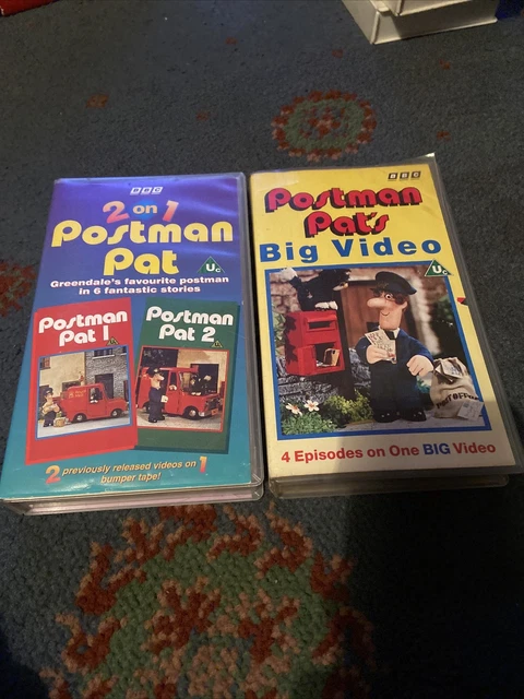 POSTMAN PAT TAPES X2 Collection Bbc Rare Vhs Video £7.50 - PicClick UK