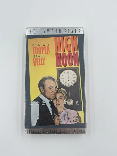 HIGH NOON (VHS 1987) Garry Cooper, Grace Kelly Republic Pictures Home ...