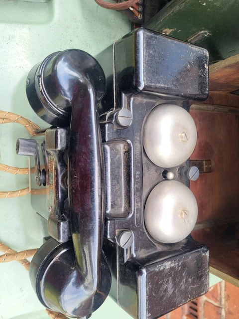 3X FIELD TELEPHONE Type F Millitry Communictions £104.70 - PicClick UK