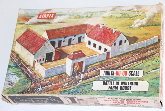 AIRFIX BATTLE OF Waterloo - Farm House - 1:72 - HO Scale Model Kit ...