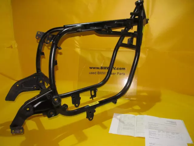 BMW R65 TYP 248 Hauptrahmen Rahmen mit Brief motorcycle frame 1982 37kW ...