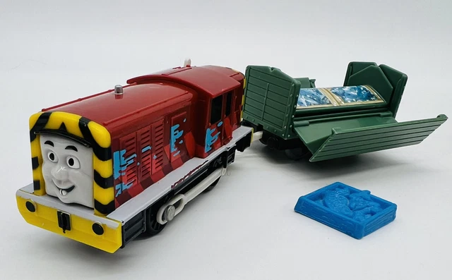 THOMAS & FRIENDS Trackmaster Fish Delivery Cargo Motorized Engine ...