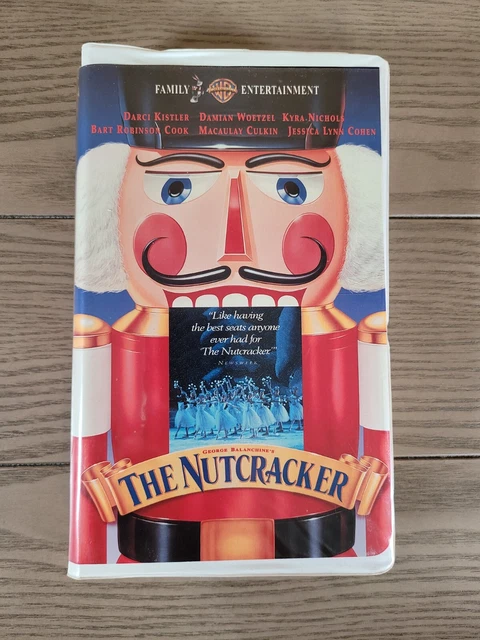 GEORGE BALANCHINE'S THE Nutcracker Clamshell VHS 1995 Macaulay Culkin ...