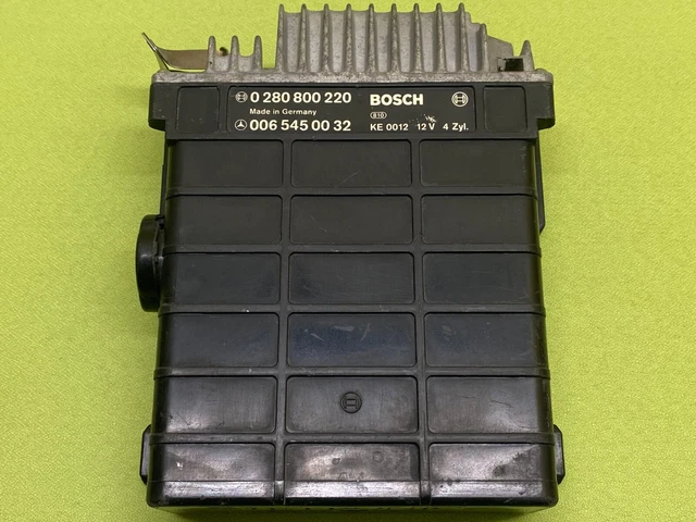 MERCEDES BENZ W124 W201 Engine Control Module Unit Bosch 0280800220 ...