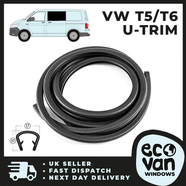 VW T5 T6 Internal U Trim Campervan Window Rubber Knock On Trim - Sold ...