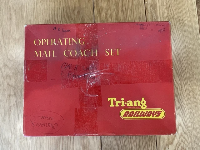 TRIANG R323 OPERATING Royal Mail Coach Outer Box £4.88 - PicClick UK