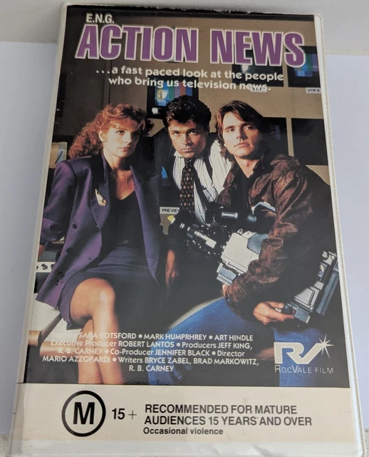 ROCVALE FILM E.N.G. Action News VHS Tested $40.00 - PicClick AU