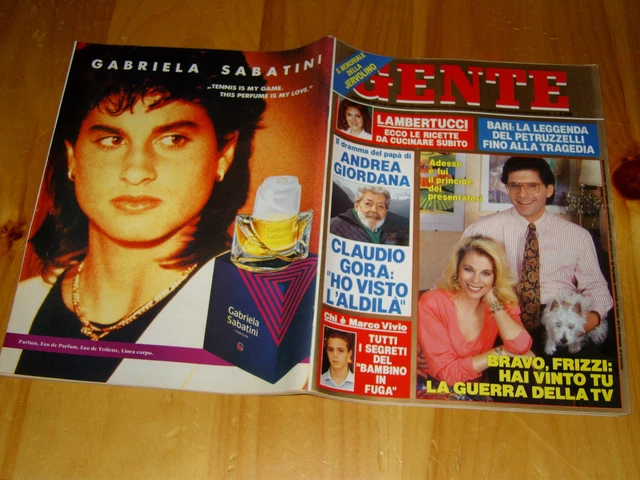 GENTE=1991/46=ANNA KANAKIS=MARCO VIVIO=GERONIMO Meynier=Lella Fabrizi ...