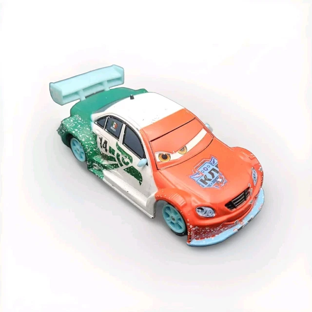 DISNEY PIXAR CARS Ice Racer Memo Rojas Junior Figure Diecast Mattel ...