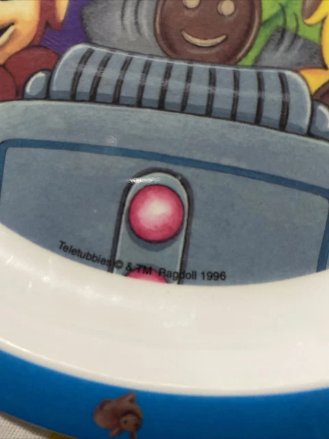 TELETUBBIES MELAMINE VINTAGE Plates Kids Children 90’s Tv Show 1996 ...