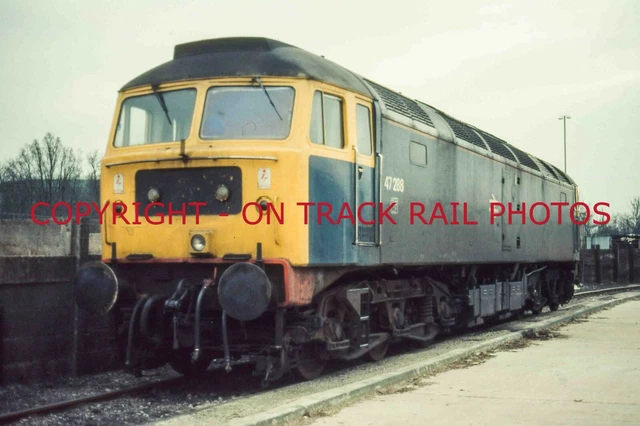 UK RAILWAY PHOTOGRAPH Of Class 47 47288. Rm47-638 £1.70 - PicClick UK