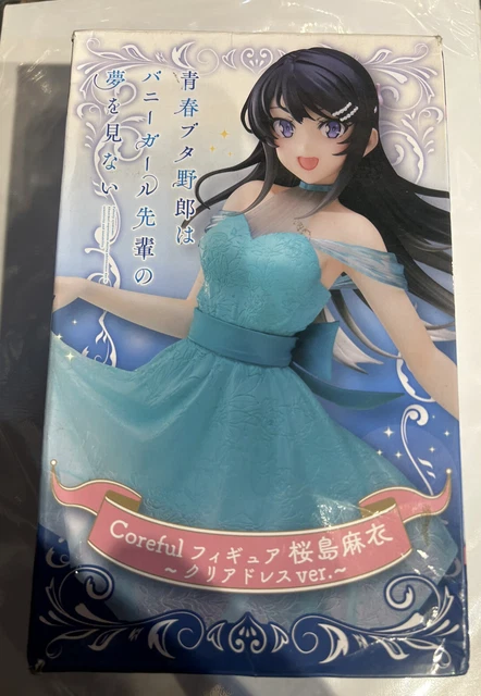 RASCAL DOES NOT Dream Of Bunny Girl Senpai Mai Sakurajima Clear Dress ...