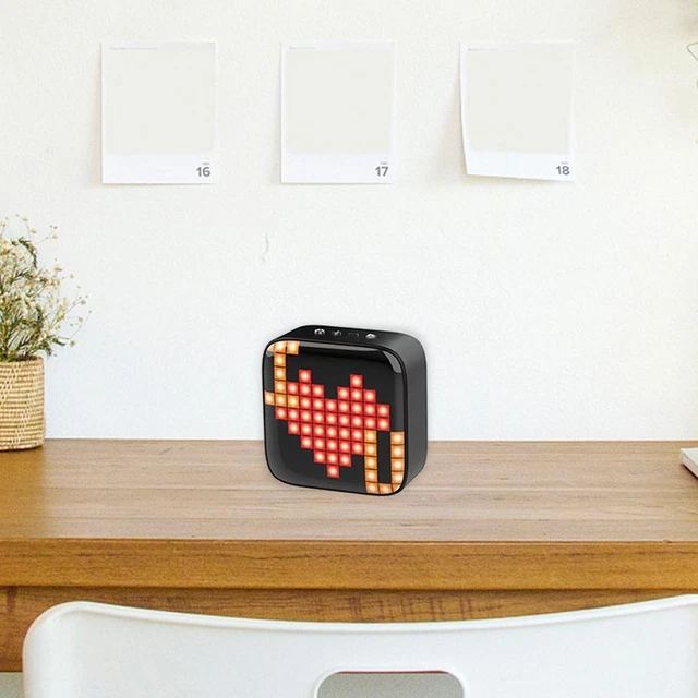 MINI RETRO WIRELESS Bluetooth Pixel Art Speaker Outdoor, Pocket Size ...
