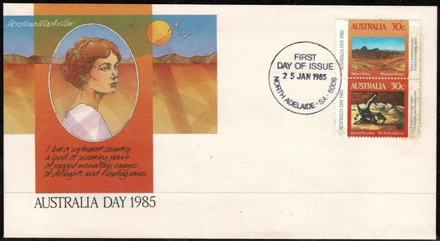 AUSTRALIA 1985 AUSTRALIA Day FDC - Gutter Pair Of Stamps - Mint EUR 0 ...