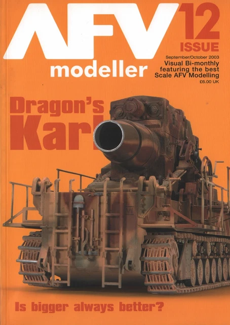 AFV MODELLER MAGAZINE, various issues, The very best in scale armour ...