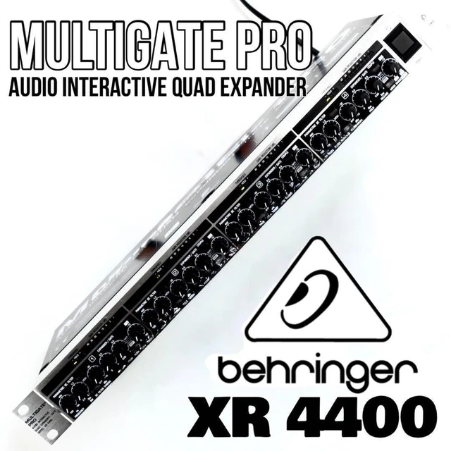 BEHRINGER MULTIGATE PRO XR4400 Audio Noise Gate Processor Used $409.79 ...