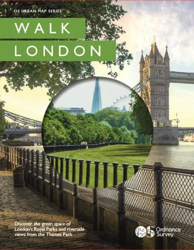 WALK LONDON (MAP) OS Urban Map £12.25 - PicClick UK