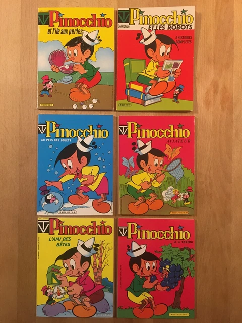 PINOCCHIO - 6 albums - Sagedition - 1981/83 - TBE/NEUF EUR 59,99 ...