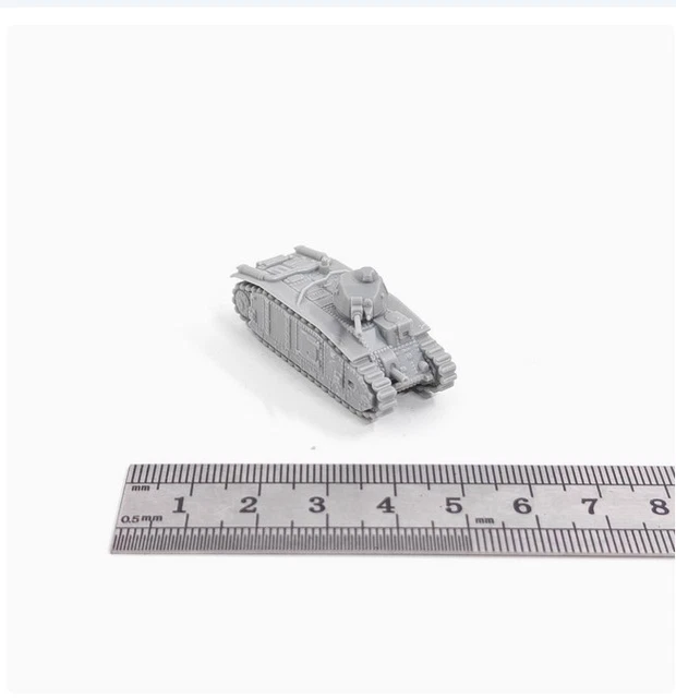1/144 CHAR B-1 Heavy Tank 3D Printed Model £11.58 - PicClick UK