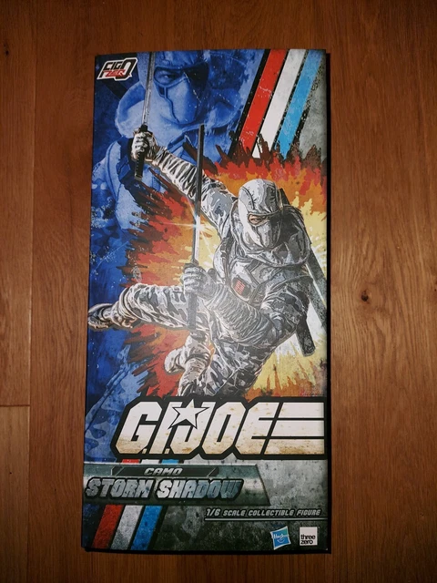 THREEZERO GI JOE Camo Storm Shadow 1/6 Scale Collectable Figure Hasbro ...