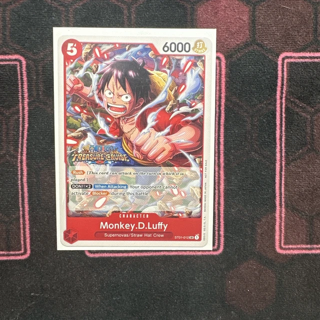 ONE PIECE CARD Game - Monkey.D.Luffy (Tournament Pack Vol. 5) ST01-012 - NM $6.50 - PicClick CA