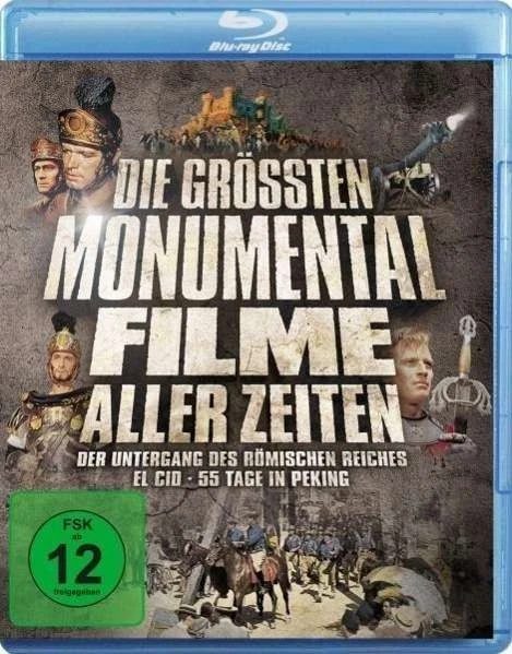 DIE GRÖSSTEN MONUMENTALFILME aller Zeiten (3 Filme) (Blu-ray) - Spirit ...