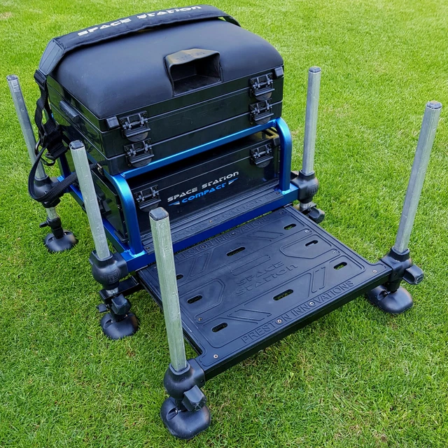 PRESTON INNOVATIONS SPACE Station Compact On-Box Fishing Seat Box £261.00 - PicClick UK