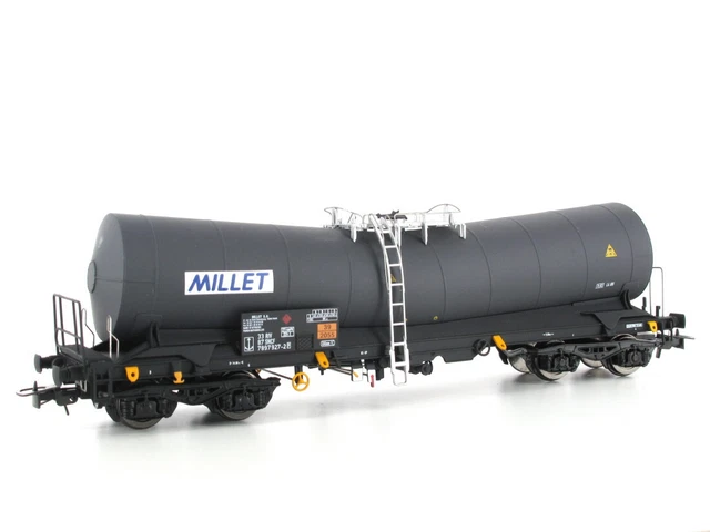 MODELLBAHN UNION MU-H0-G32069 Güterwagen Knickkesselwagen Zafns Millet ...