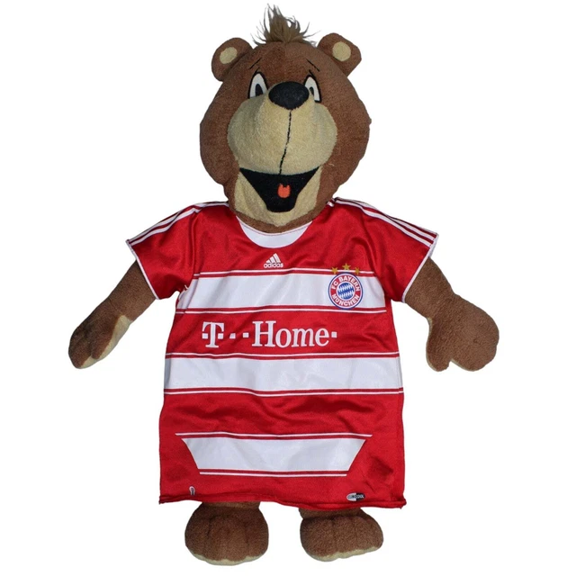 FC BAYERN MÜNCHEN Maskottchen, Berni im Heimtrikot 2008/2009 ...