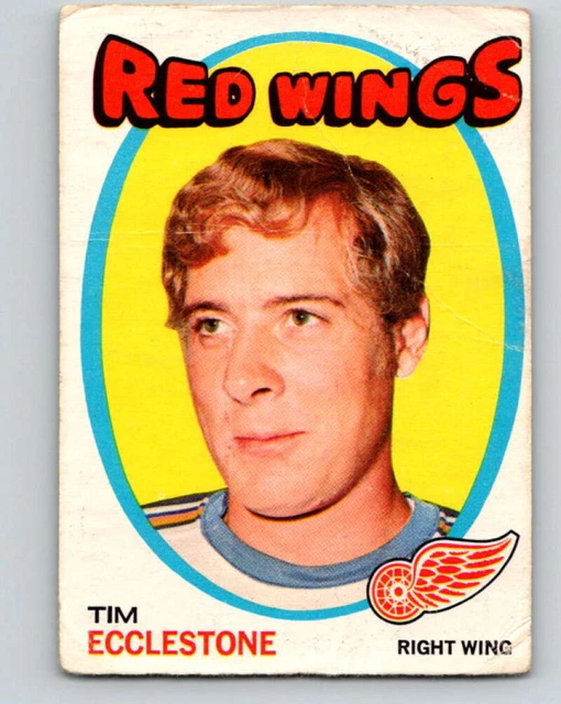 (HCW) V9121--1971-72 O-PEE-CHEE #52 Tim Ecclestone Detroit Red Wings ...