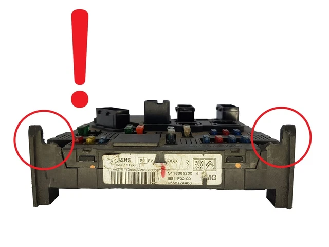 CALCULATEUR ECU 9652474480, S118085200 J, BSI F02-00 Citroen,Renault EUR 73,50 - PicClick FR