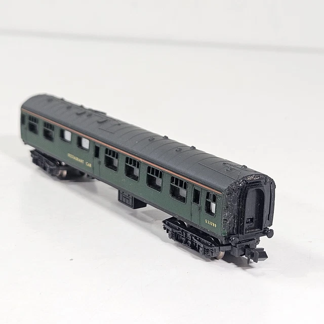 LIMA N GAUGE SR Green Colour Running Number S33289 Restaurant Car Coach ...