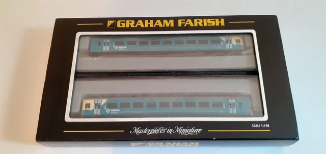 GRAHAM FARISH 371-555 N Gauge - Class 158 2 Car Dmu - Arriva Trains ...