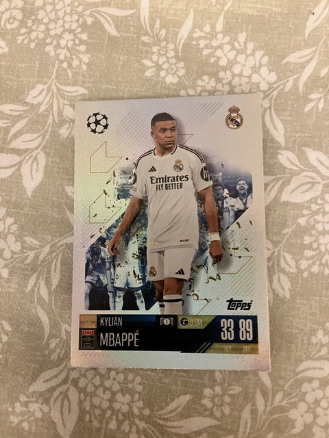 KYLIAN MBAPPE MATCH Attax 2024/2025 Real Madrid 24/25 Topps # 134 £0.99 ...