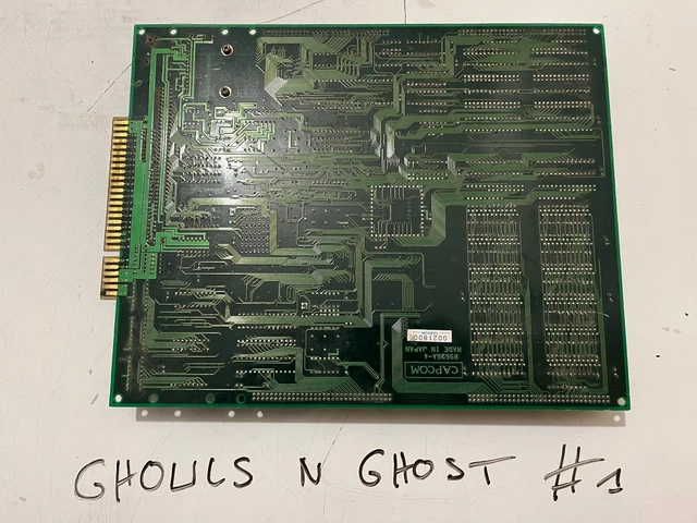 CAPCOM GHOULS N GHOST DAIMAKAMURA Jeu Pcb jamma Game board Arcade NOT WORKING#1 EUR 220,00 ...