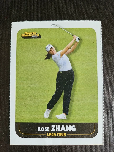 ROSE ZHANG RECRUE sports illustrée pour enfants carte SI RC golf 2023 LPGA EUR 5,60 - PicClick FR