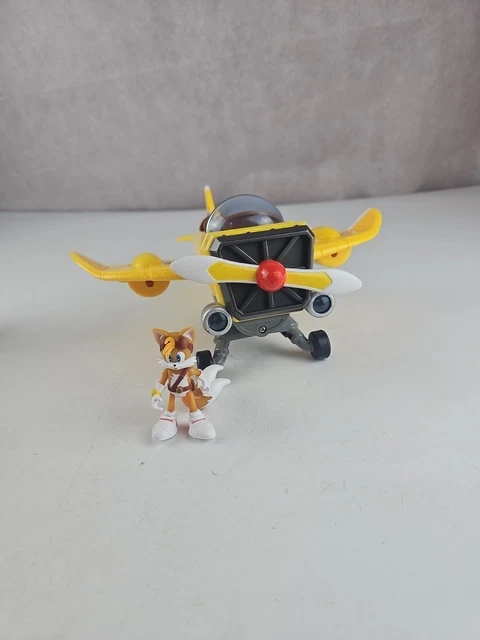 SONIC BOOM - Tails plane figure set sounds & lights Tomy, Tails Figure ...