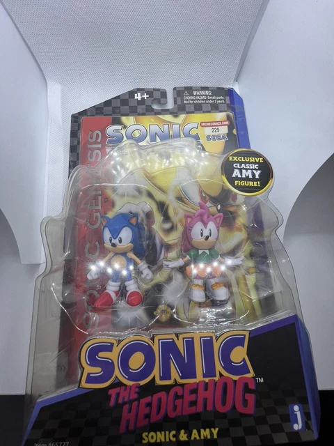 JAZWARES ARCHIE SONIC The Hedgehog Sonic And Amy Genesis rare neuf ...