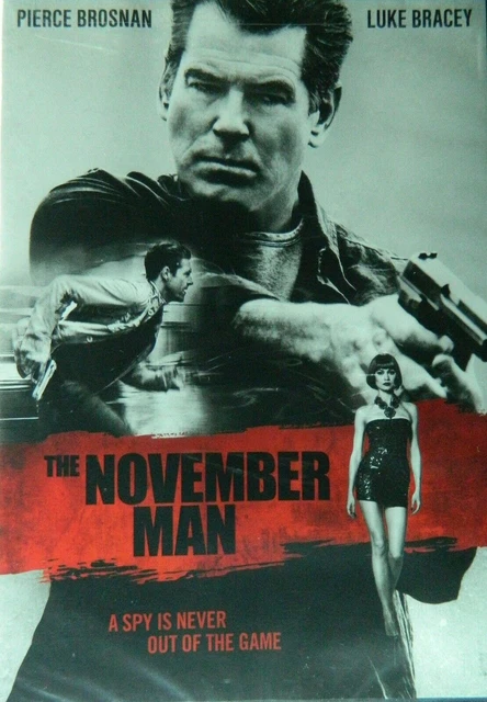 NOVEMBER MAN (DVD, 2014, écran large) Pierce Brosnan/Luke Bracey ! EUR ...