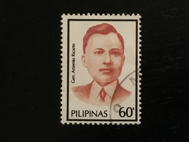 PHILLIPINES PILIPINAS 1984 Famous Filipinos 60S General Artemio Ricarte ...