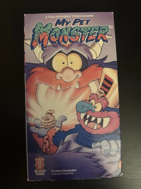 MY PET MONSTER VHS - My Pet Monster Cartoon VHS - Rare VHS £38.04 ...